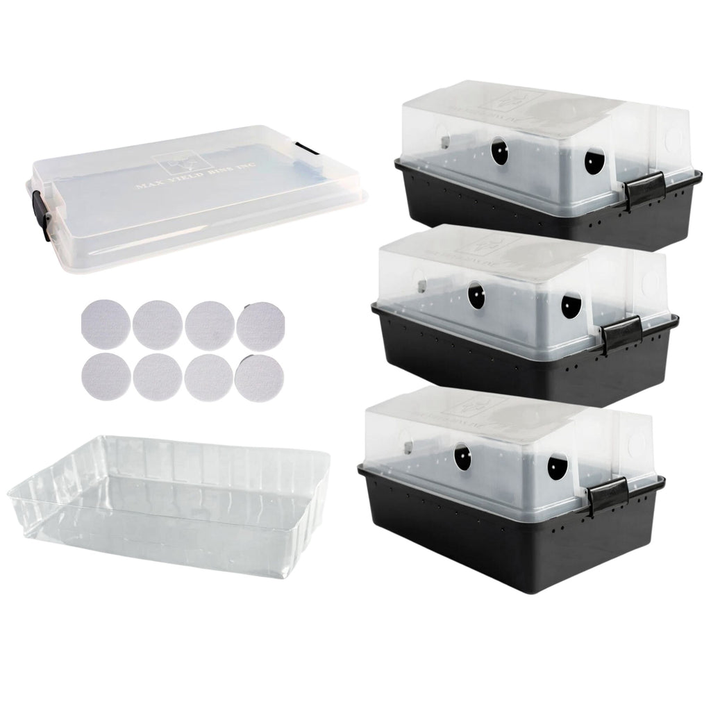 Organic Mushroom Grow Kit USA, Best Mushroom Growing Kit – Max Yield Bins